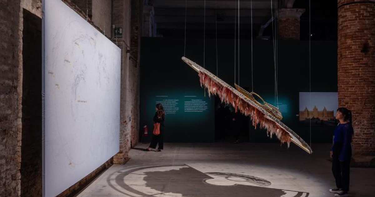 Textile Artist Frances van Hasselt featured at La Biennale Architettura ...